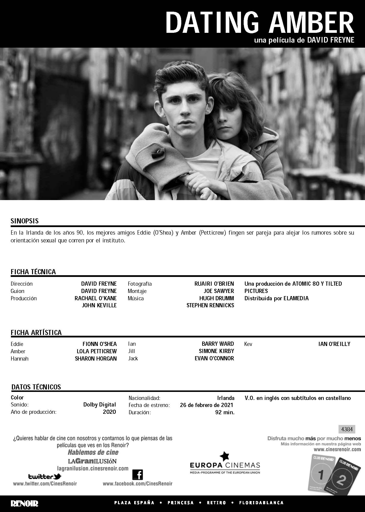 Dating Amber [hoja de sala]. Educación sexual - SIDA STUDI