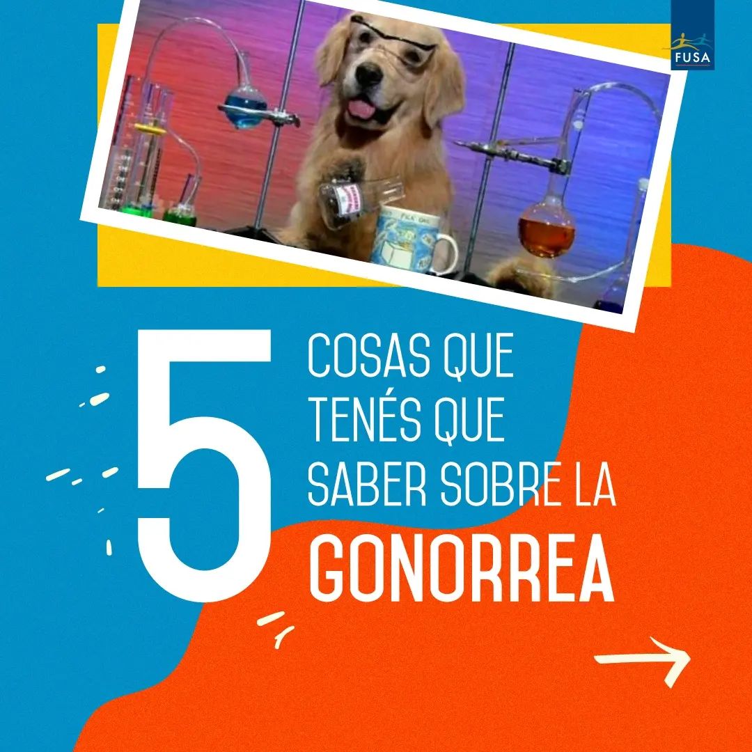 5 cosas que tenés que saber de la gonorrea. Educación sexual - SIDA STUDI