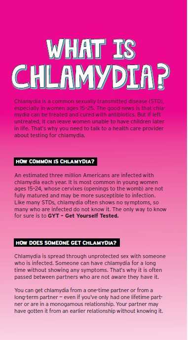 What is chlamydia?. Educación sexual - SIDA STUDI