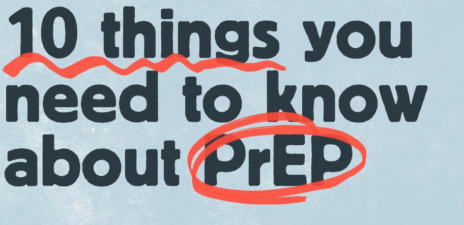 10 cosas que necesita saber sobre la PrEP. Educación sexual - SIDA STUDI