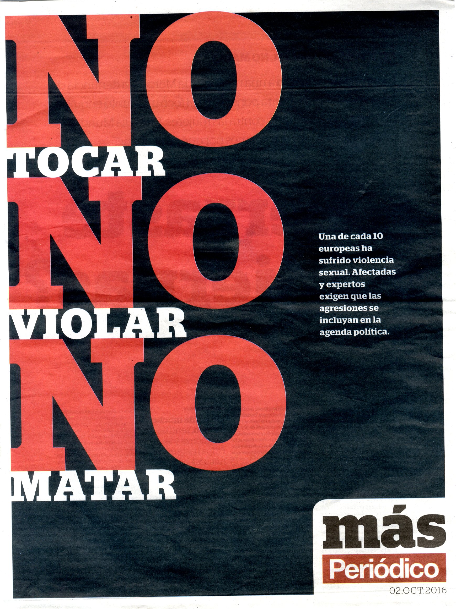 No tocar, no violar, no matar. Educación sexual - SIDA STUDI