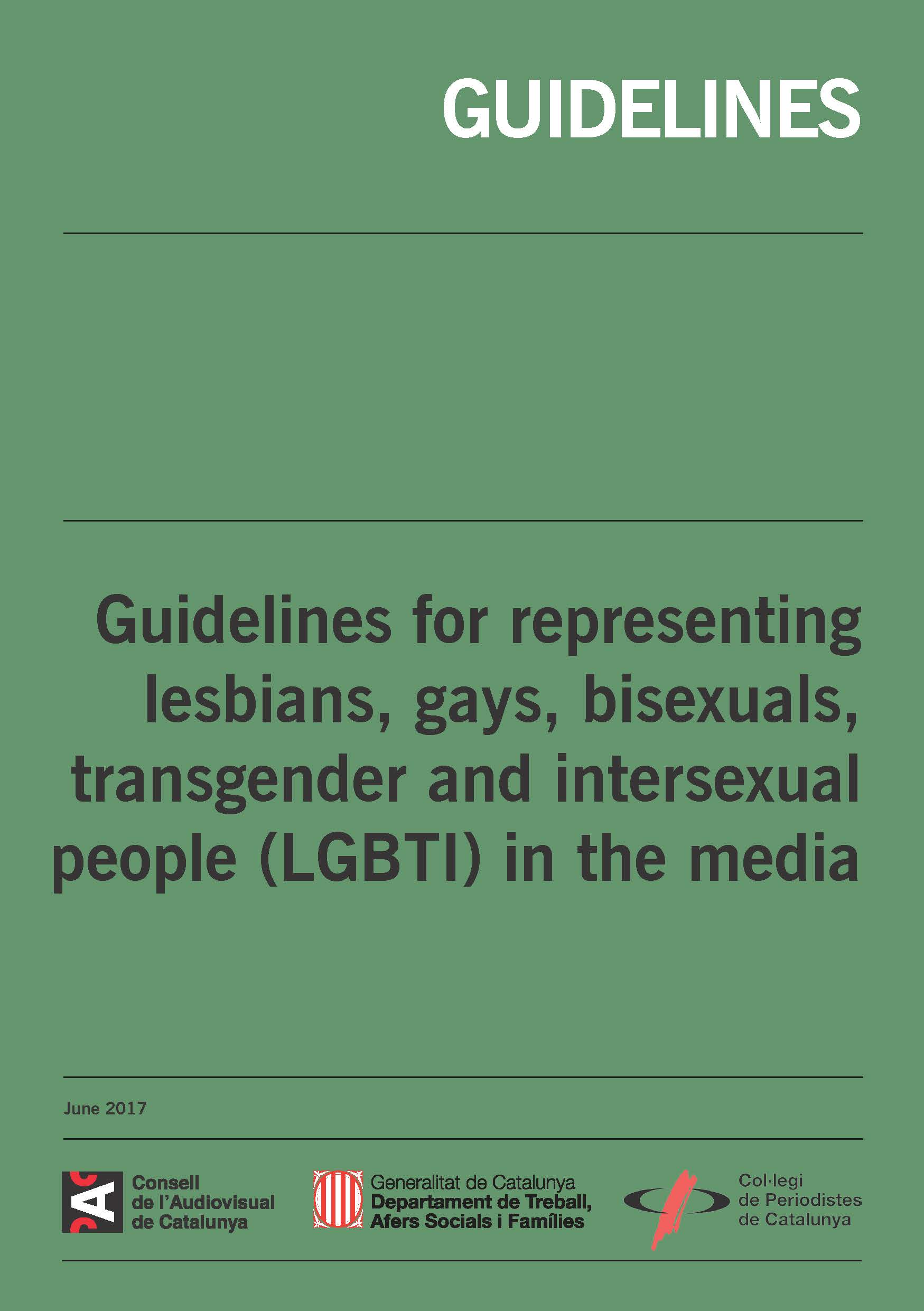Guidelines for representing lesbians, gays, bisexuals, transgender and ...